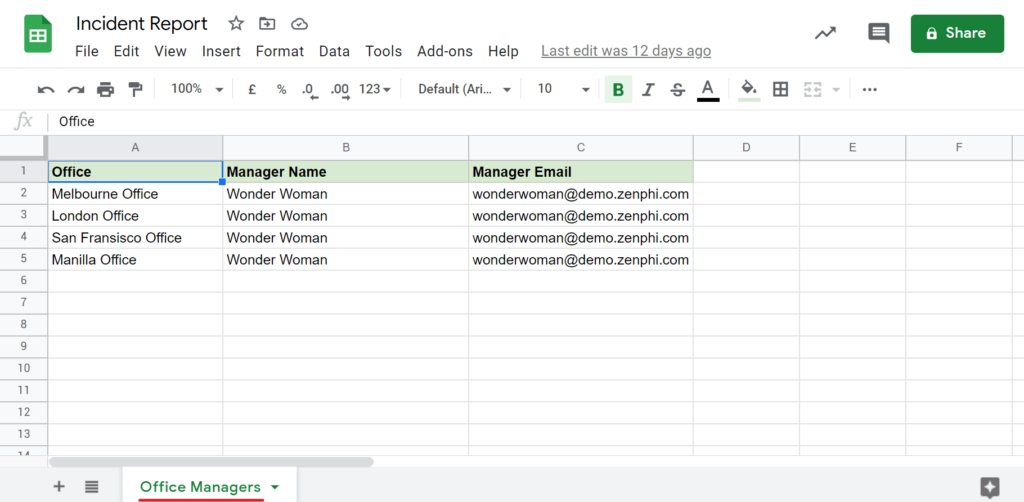 Automating Incident Report Workflow on Google Workspace | zenphi