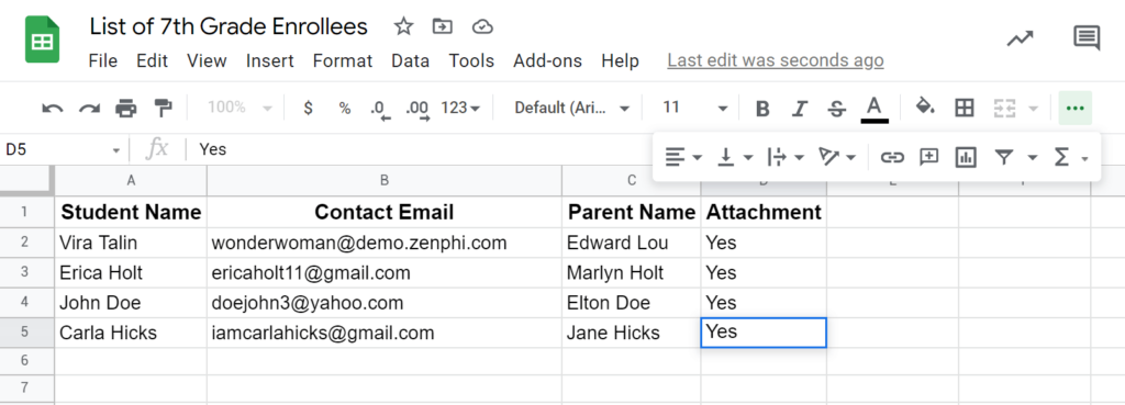 Workflow Automation for Google Forms and Google Sheets - Zenphi