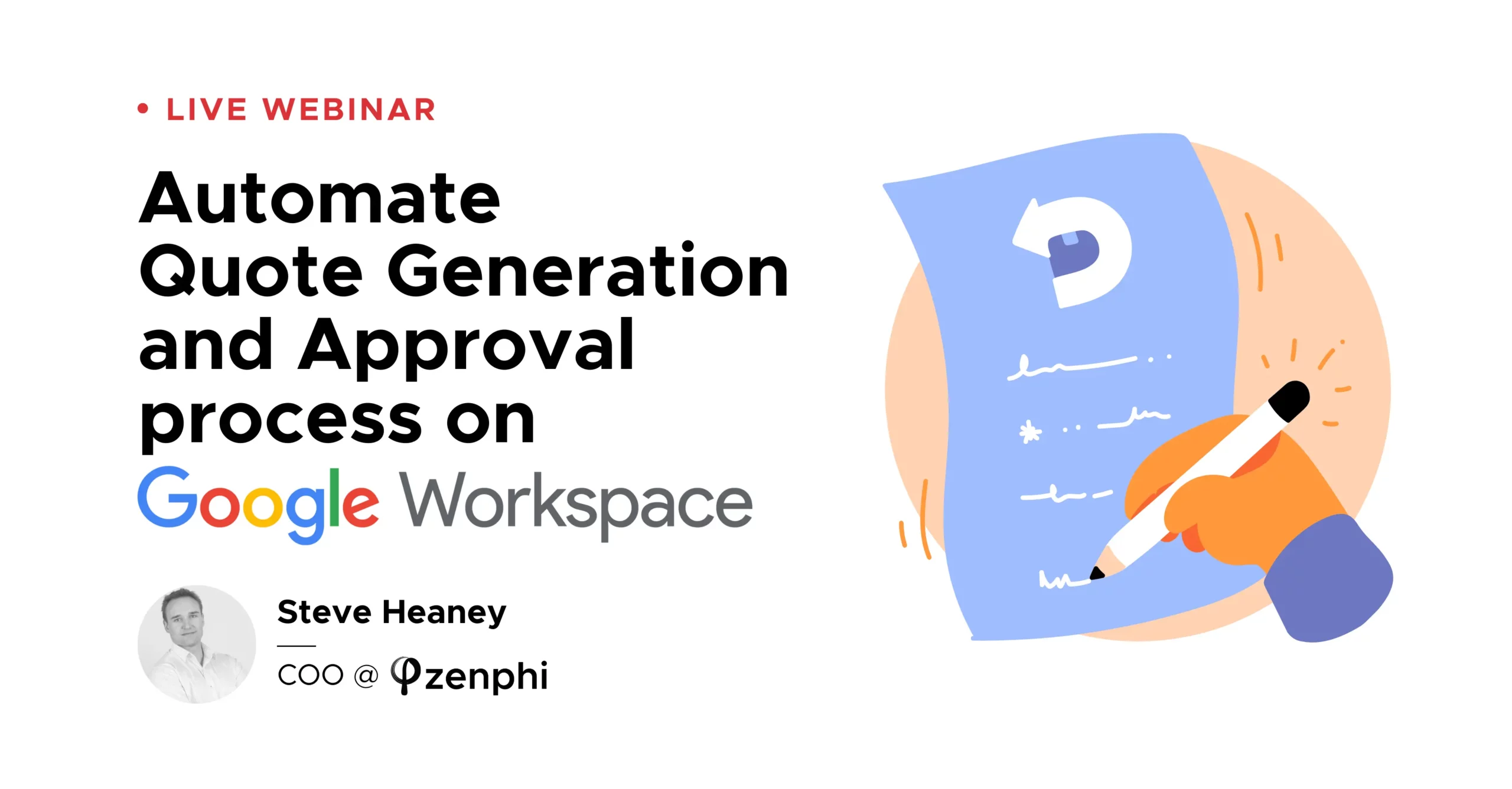 Automate quote generation & approval on Google Workspace | zenphi