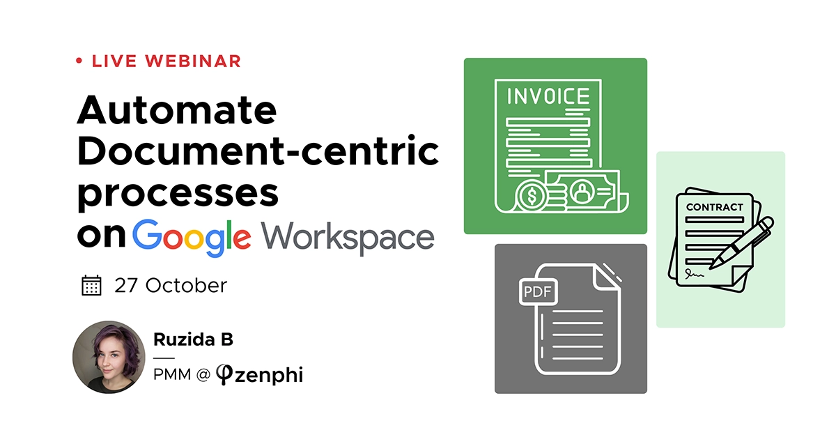 Automating document-centric processes on Google Workspace | zenphi Automating document-centric processes on Google Workspace | zenphi