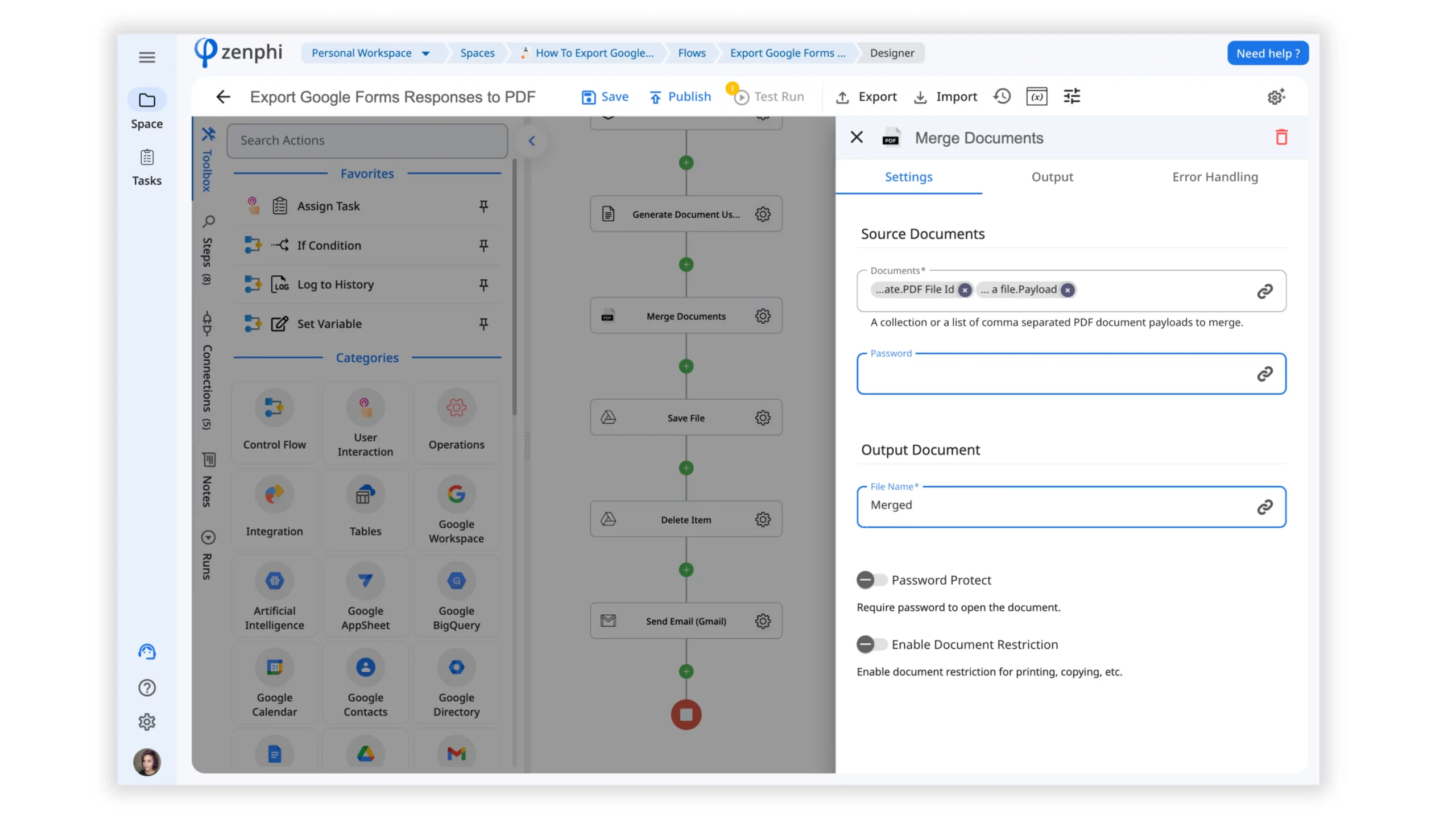 Automate PDF Generation Export Google Form Responses To PDF And