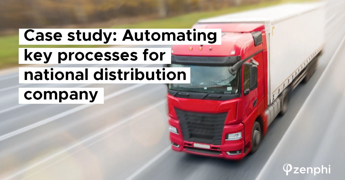Case Study: Automating Key Processes for National Distribution Company ...